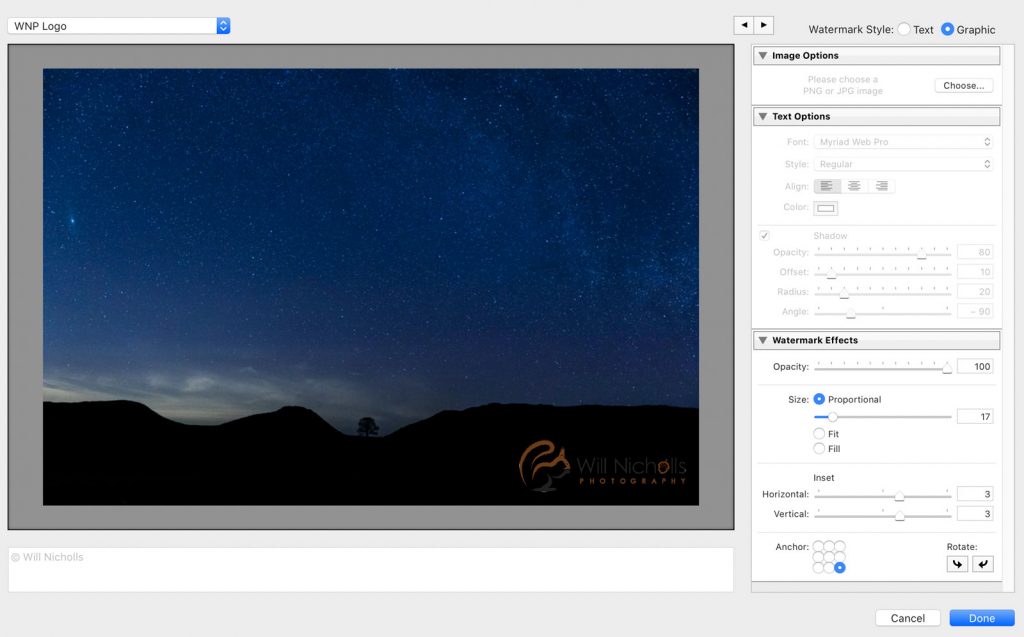 How to Watermark a Photo - Nature TTL