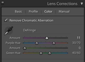 Correct Vignetting & Distortion with Lens Profiles - Nature TTL
