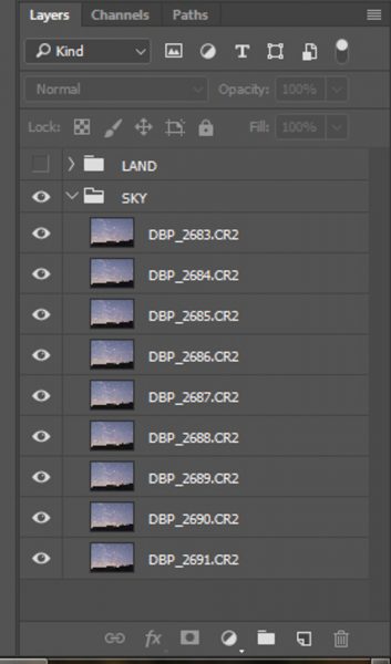 How to Stack Star Photos to Reduce Noise in Photoshop | Nature TTL