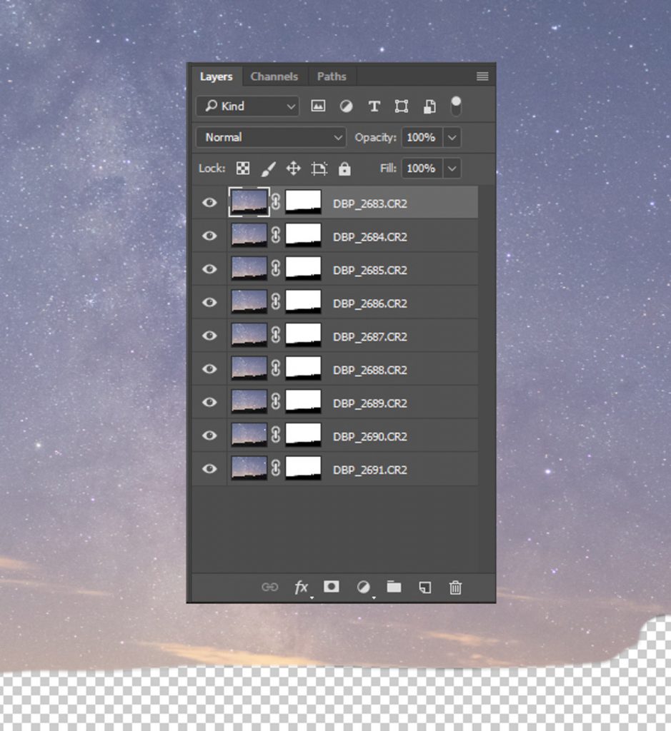 How to Stack Star Photos to Reduce Noise in Photoshop | Nature TTL