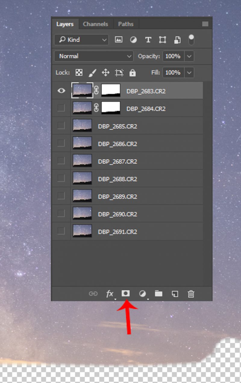 How to Stack Star Photos to Reduce Noise in Photoshop | Nature TTL