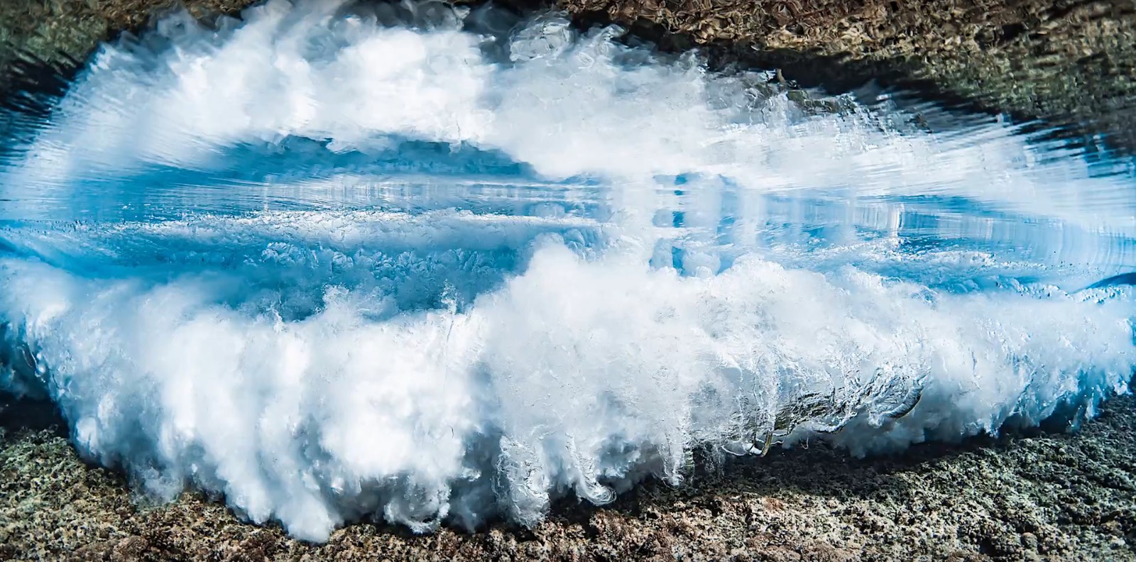Photographer Shoots Landscapes from Inside Waves - Nature TTL