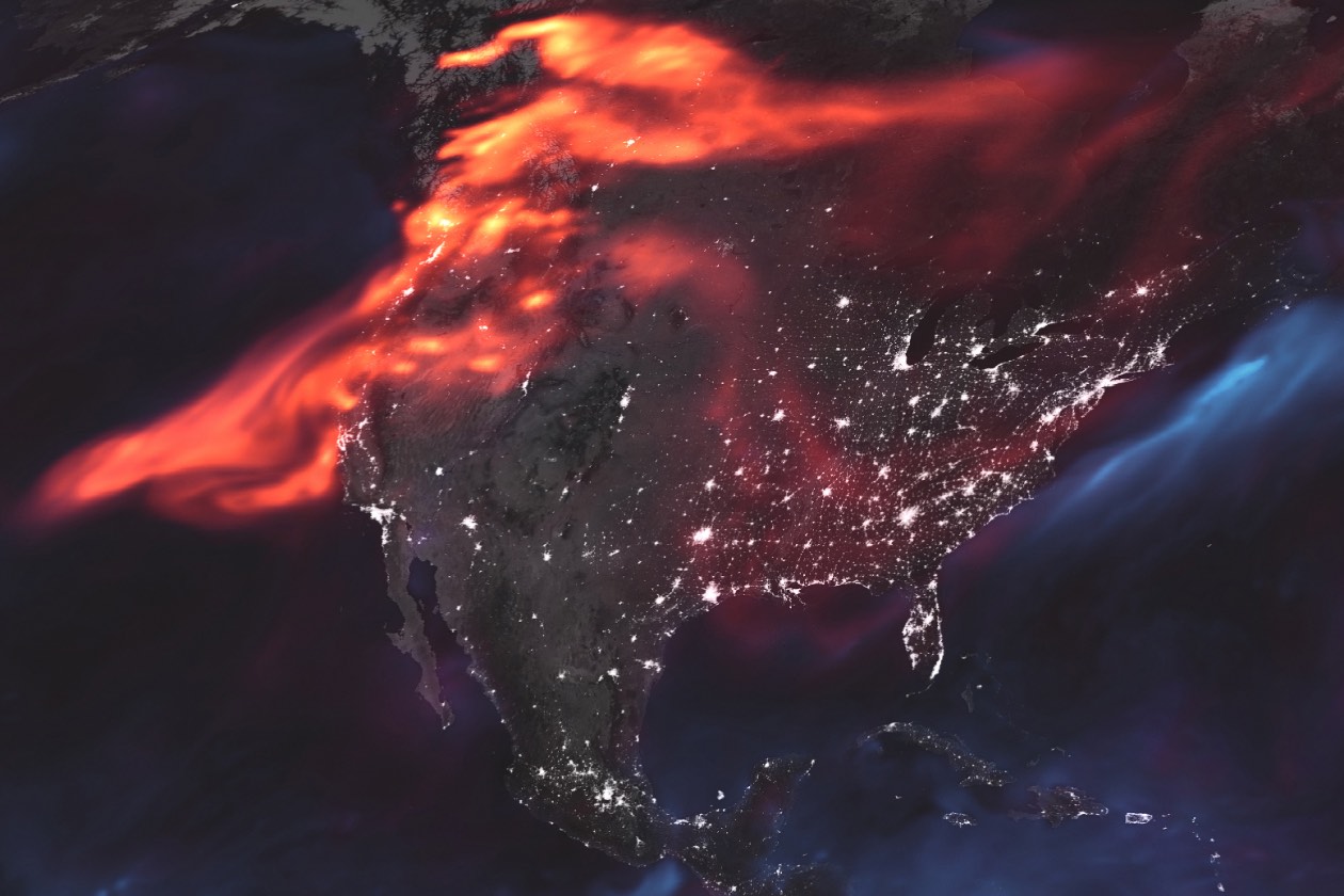 NASA Releases a Map Showing the World on Fire - Nature TTL