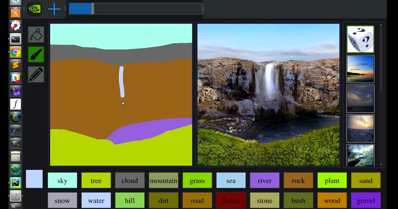 NVIDIA's New AI Software Transforms Sketches into 'Masterpieces ...