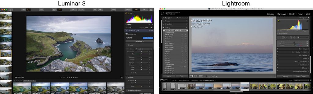 Luminar vs Lightroom Comparison: Which Software is Best? - Nature TTL