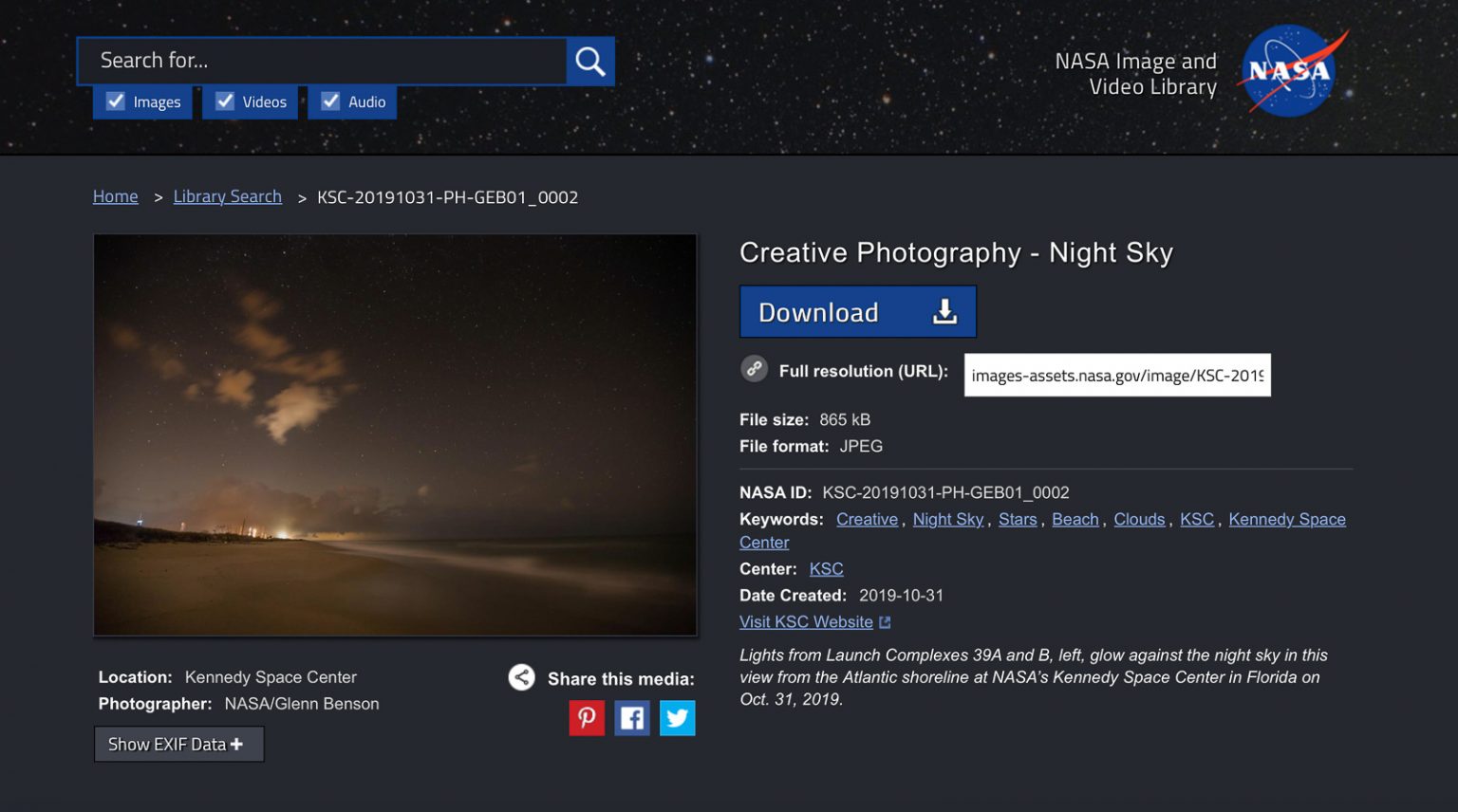 NASA Makes Entire Image Library Copyright Free for Public Use - Nature TTL