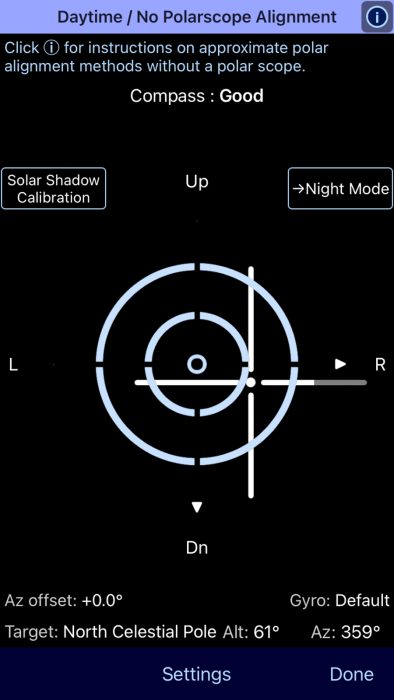 How to Polar Align Without Polaris - Nature TTL
