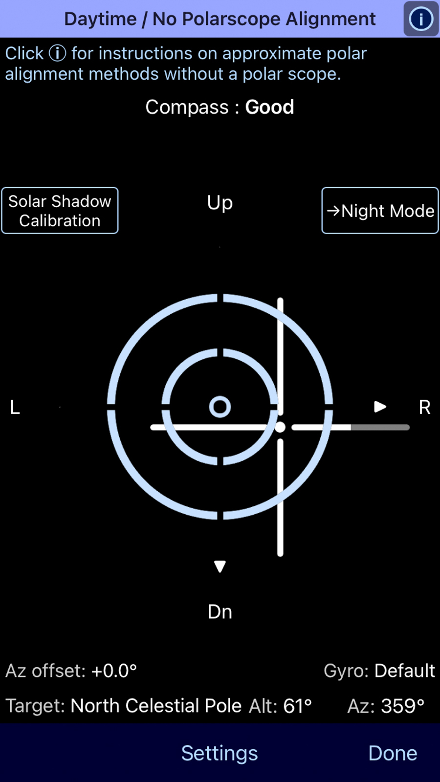 How to Polar Align Without Polaris - Nature TTL